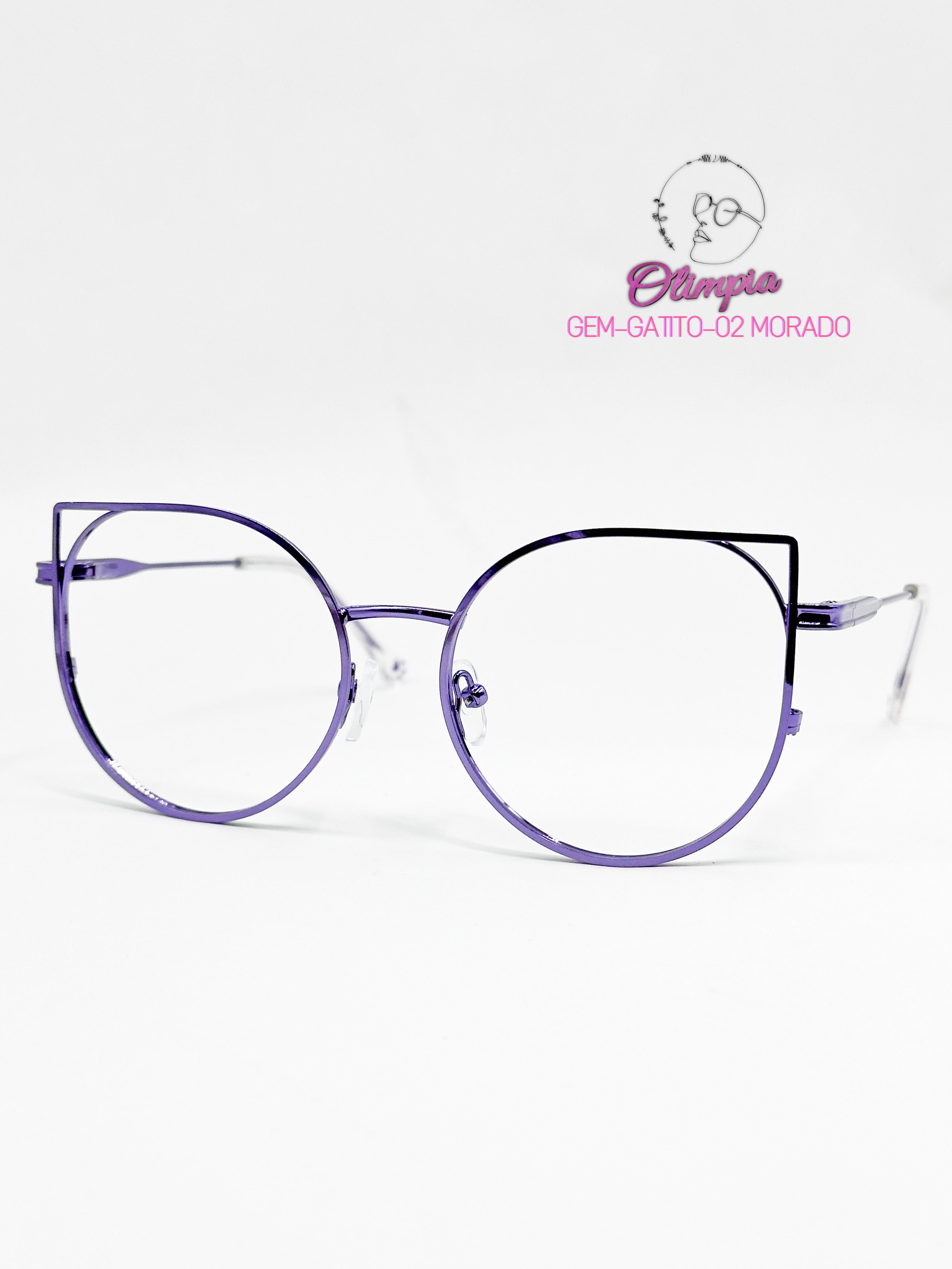 GEM-GATITO-02 MORADO – Go Now Óptica